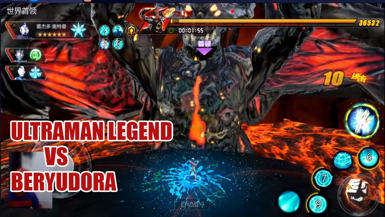 ULTRAMAN LEGEND VS BERYUDORA - ULTRAMAN WARRIOR OF GALAXY - YouTube