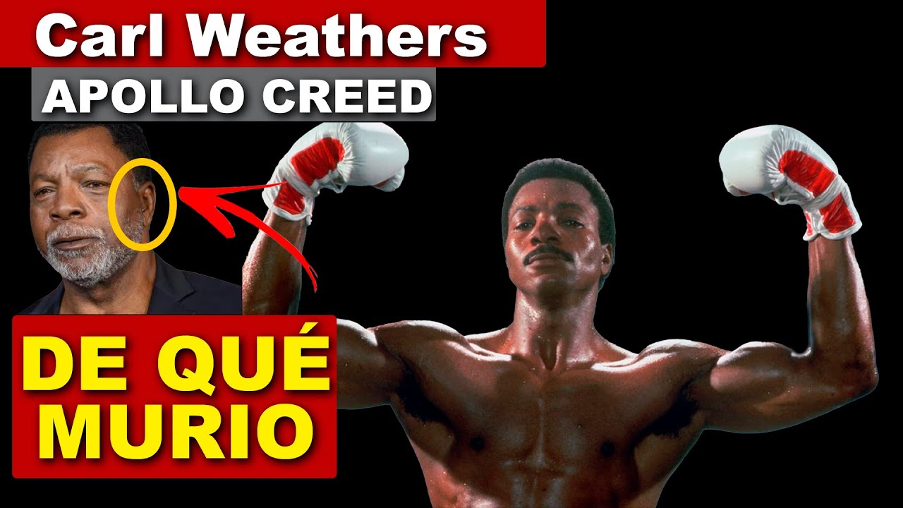 De qué MURIO Apollo Creed Carl Weathers actor de Rocky - YouTube