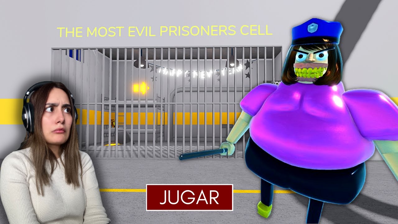 Escapa De La Prision De Barnie en Roblox |Andie - YouTube