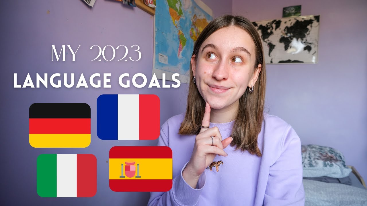 My 2023 language goals - YouTube