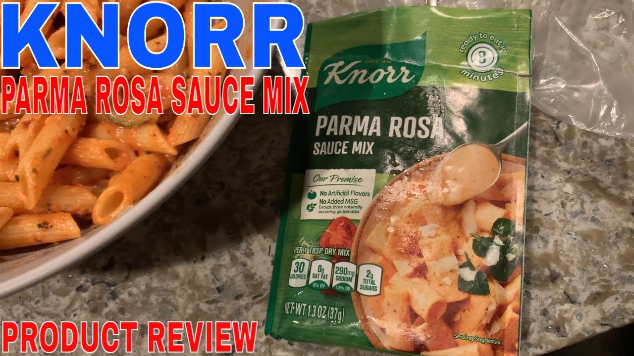 Knorr Parma Rosa Sauce Mix 🔴 - YouTube