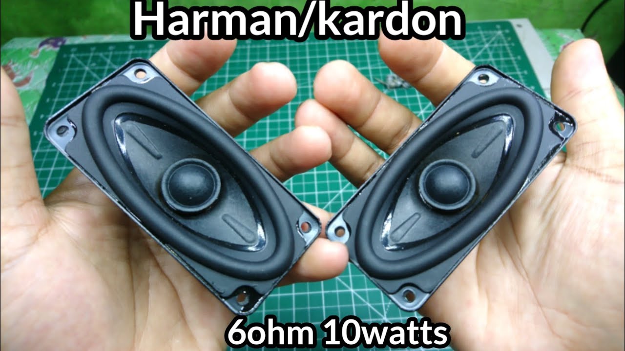 HARMAN KARDON ni boss, Unboxing Test Review Speaker HARMAN/KARDON oval ...