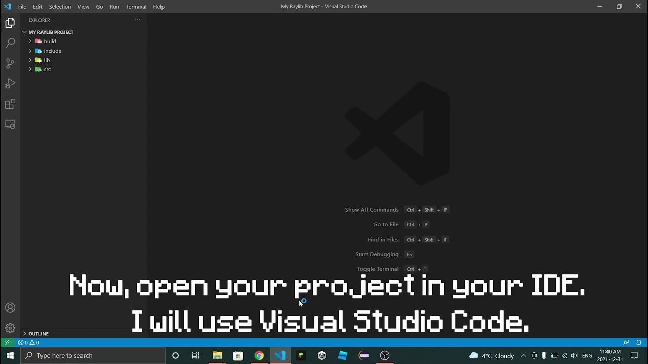 How to install Raylib for C++ - YouTube