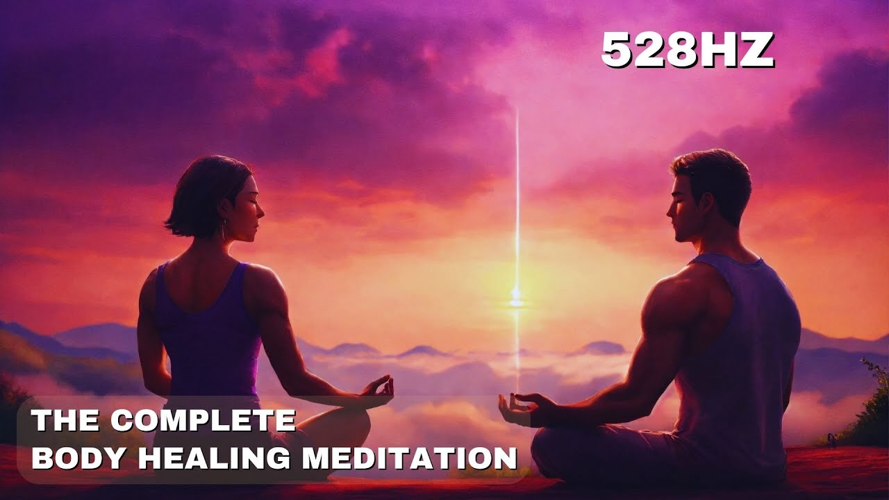 528Hz Miracle Tone & 40Hz - Deep Healing and Cell Regeneration ...