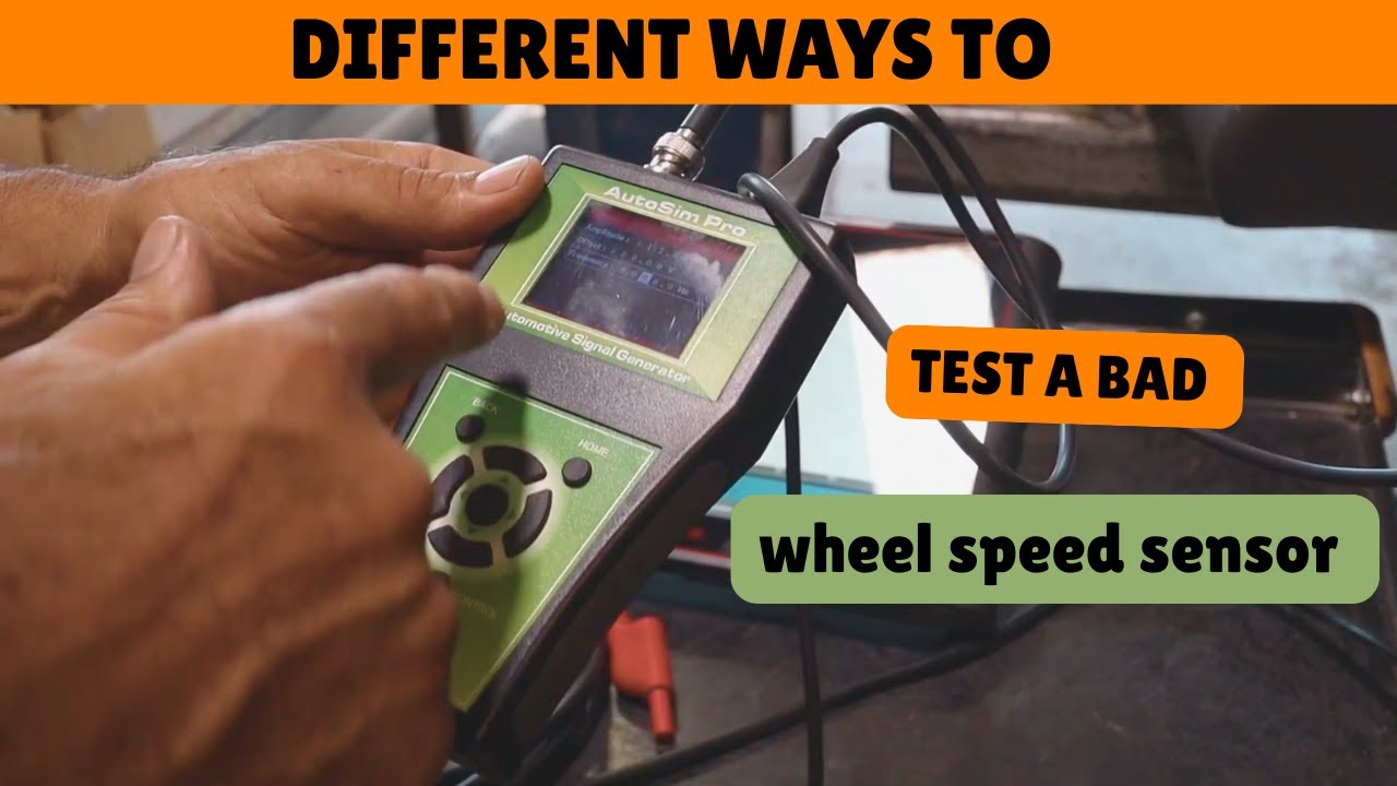 Ford Expedition ABS & Traction Light FIX – Wheel Speed Sensor Test ...