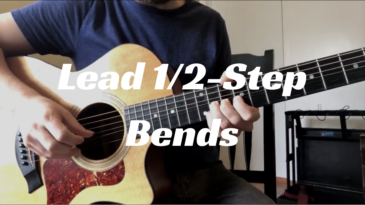 Clever Half Step Bend Trick For Lead Guitar - YouTube