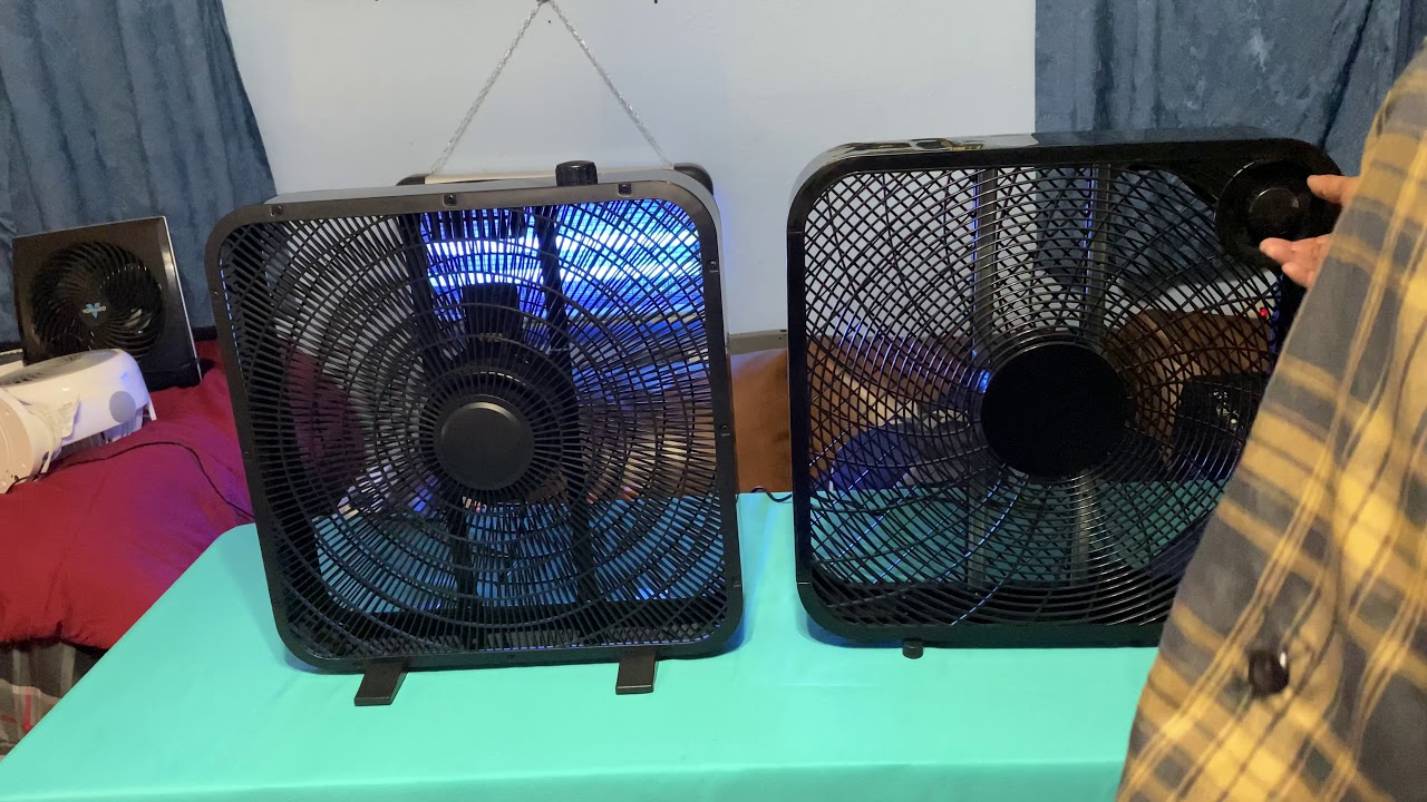 Two House To Home Box Fans - YouTube