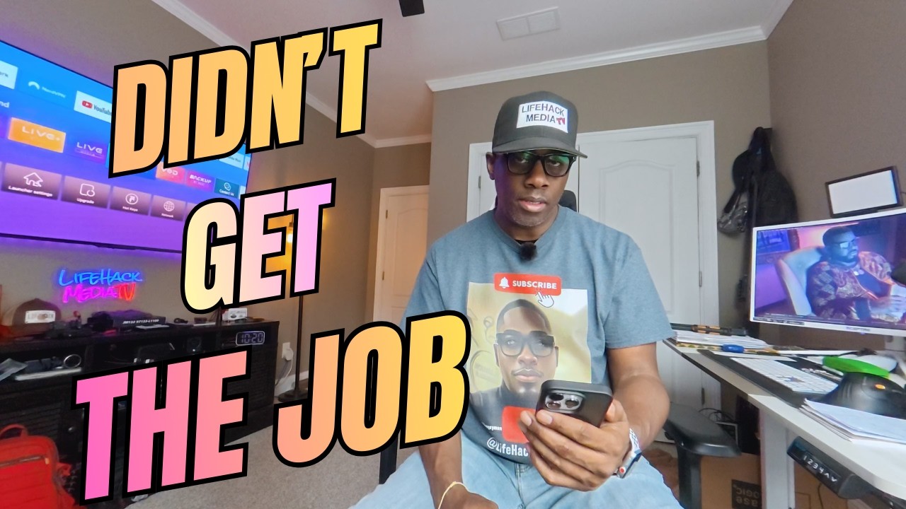 "I Didn't Get the Job - A Major University Rejection After Great ...