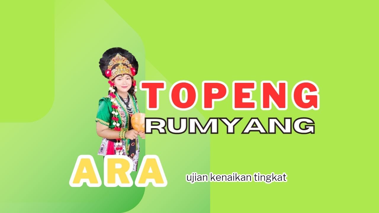 ARA TARI TOPENG RUMYANG - YouTube