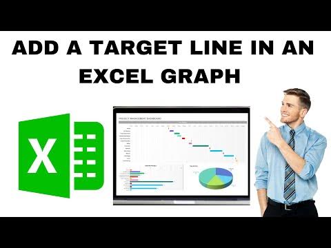 How to Add a Target Line in an Excel Graph (Target Line Graph) - YouTube