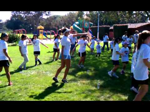 Ali Riley & Temryss Lane do the Waka Waka at Camp Courage 2011 - YouTube