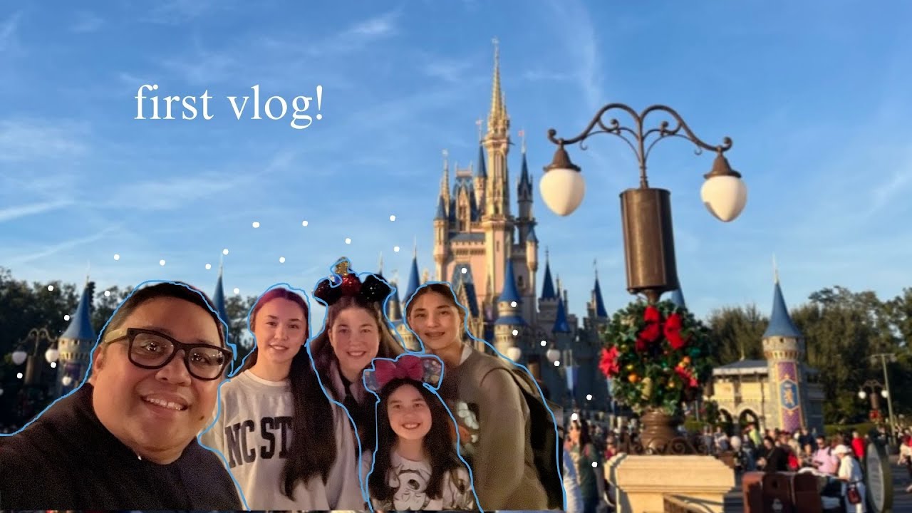 first vlog! | disney trip - YouTube