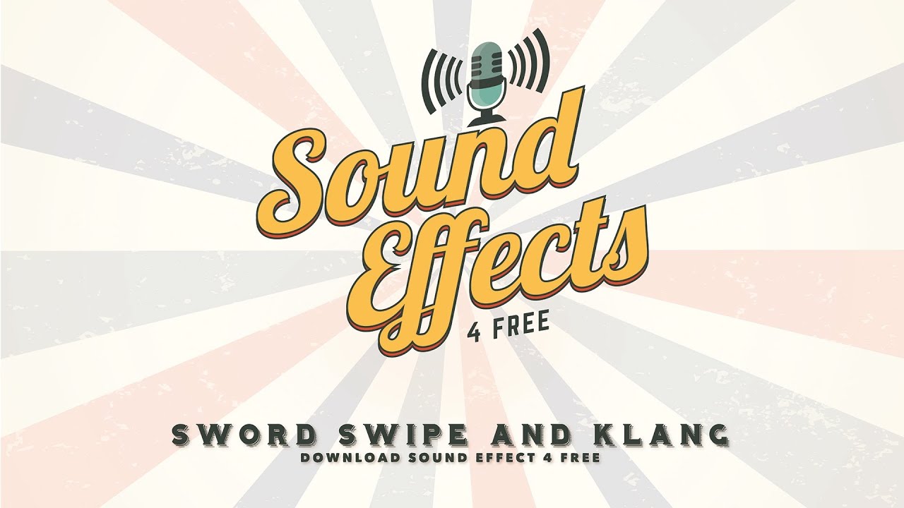 Sword Swipe And Klang - Sound Effect (1) - YouTube
