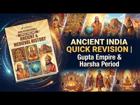Ancient India Quick Revision | Gupta Empire & Harsha Period - YouTube