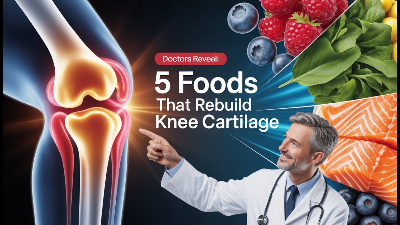 5 POWERFUL Foods to PROTECT and RESTORE Your Knee Cartilage - YouTube