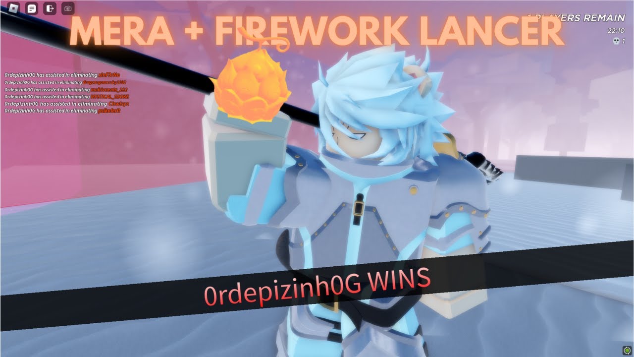 MERA + FIREWORK LANCER IN BATTLE ROYALE! [GPO] - YouTube