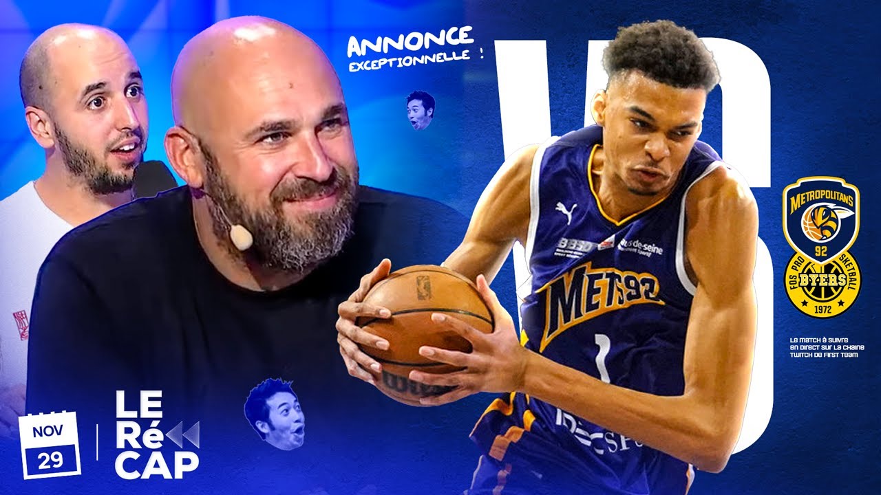 Erwan fait une grosse annonce sur First Team 🏀 | LE RéCAP #662 - YouTube