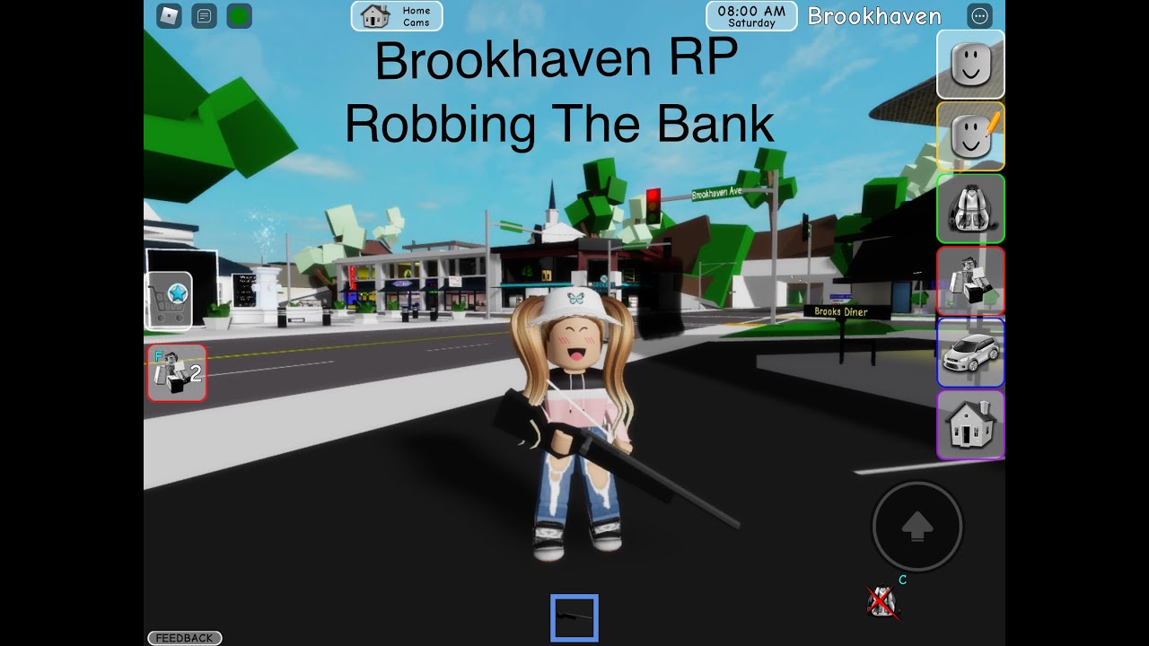 Brookhaven RP(Robbing The Bank) - YouTube