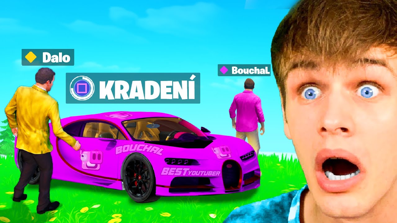 Kradu AUTA YOUTUBERA bouchaL v GTA 5! - YouTube