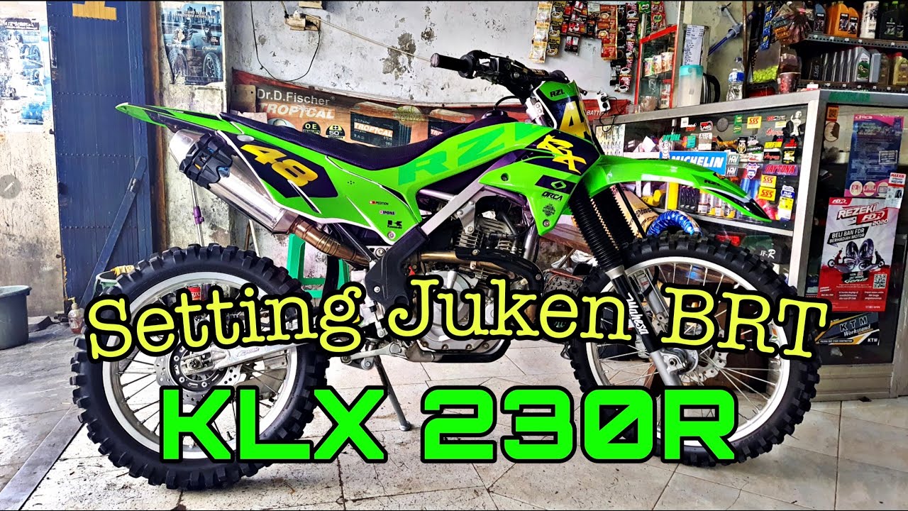 Setting Ecu Juken BRT Kawasaki KLX 230R - YouTube