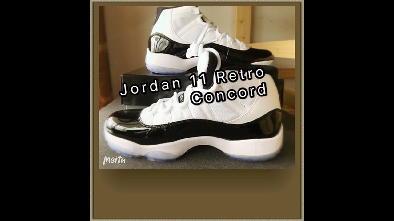 Jordan 11 Retro Concord 2018 Review - YouTube