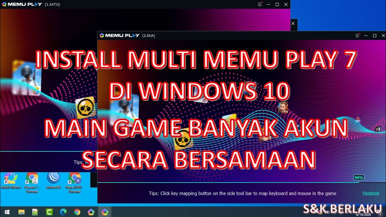 Cara Install multi memu play untuk main GAME banyak akun (Recommended ...