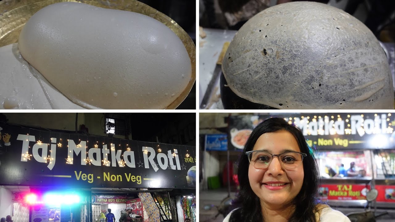 Matka Roti | Lambi Matka Roti of Nagpur | Slime Wheat Liquid Dough ...