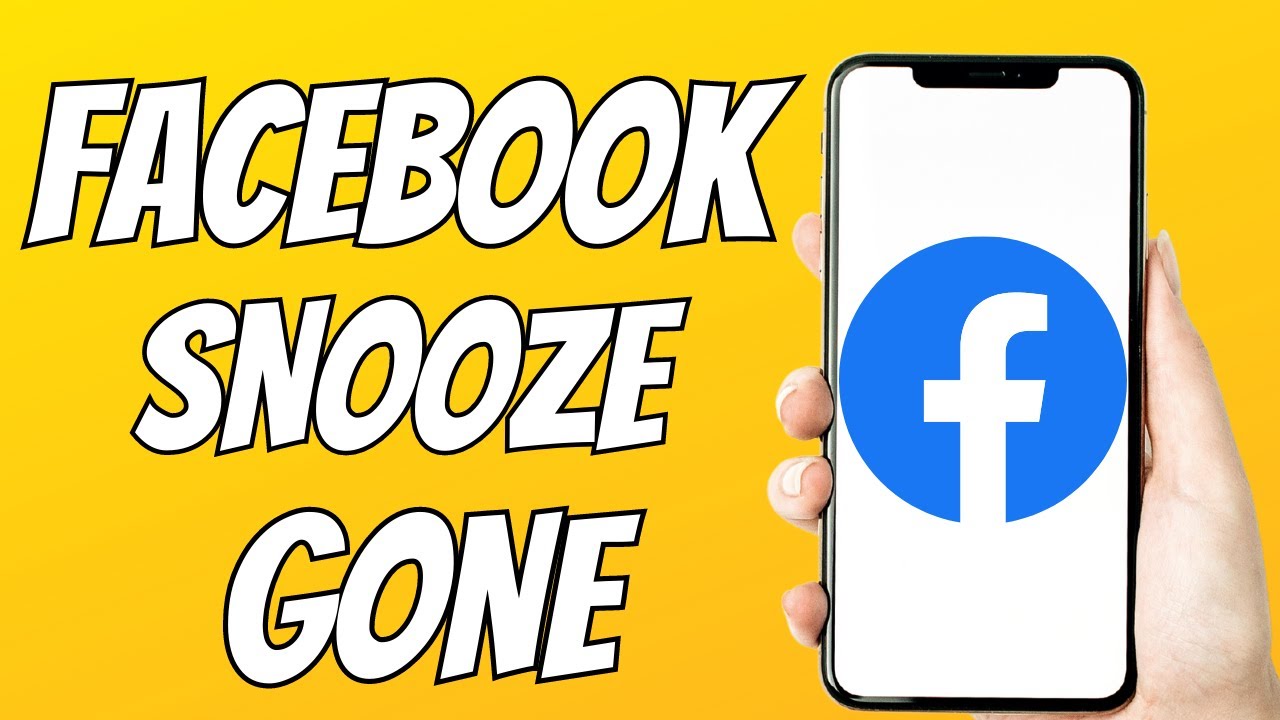 How To Fix Facebook Snooze Gone (Update 2023) - YouTube