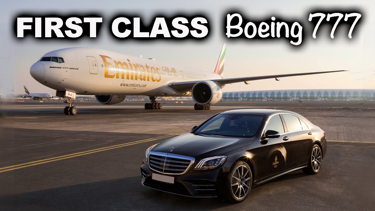 Flying First Class - Boeing 777 Airplane | Emirates Airline - YouTube