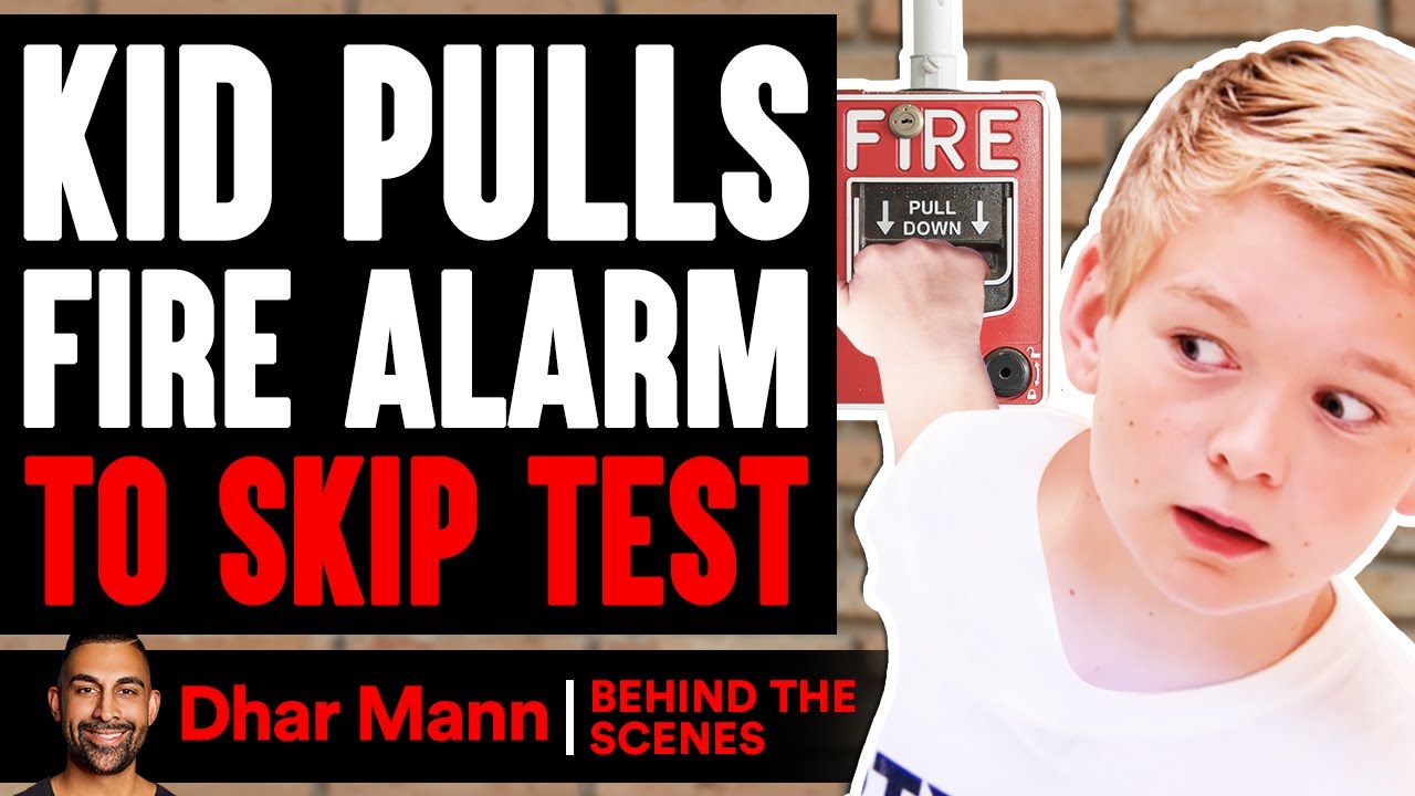 KID PULLS Fire Alarm To SKIP TEST Behind The Scenes Dhar Mann Studios YouTube kid-pulls-fire-alarm-to-skip-test-behind-the-scenes-dhar-mann-studios-youtube