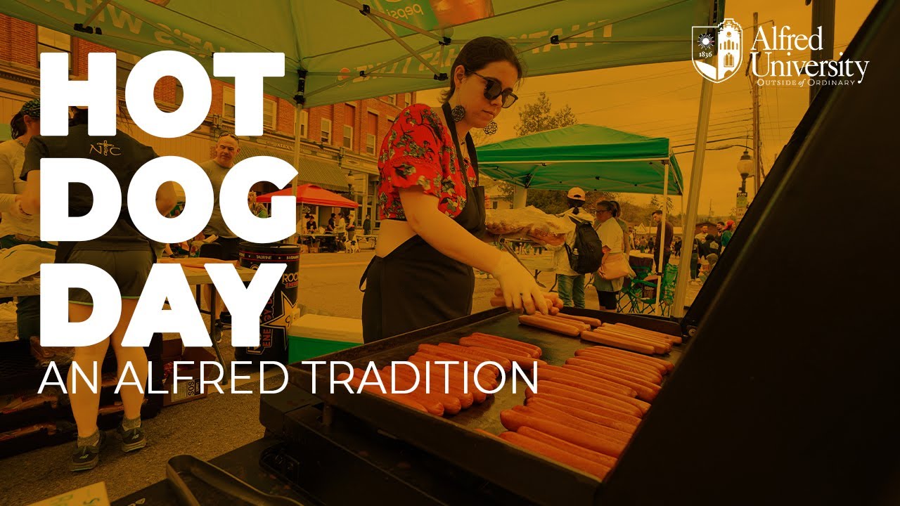 This is Hot Dog Day: An Alfred Tradition | Alfred University - YouTube
