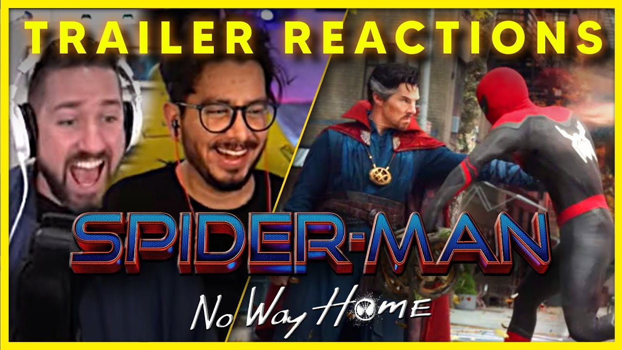 Spider-Man No Way Home Trailer Reactions - YouTube