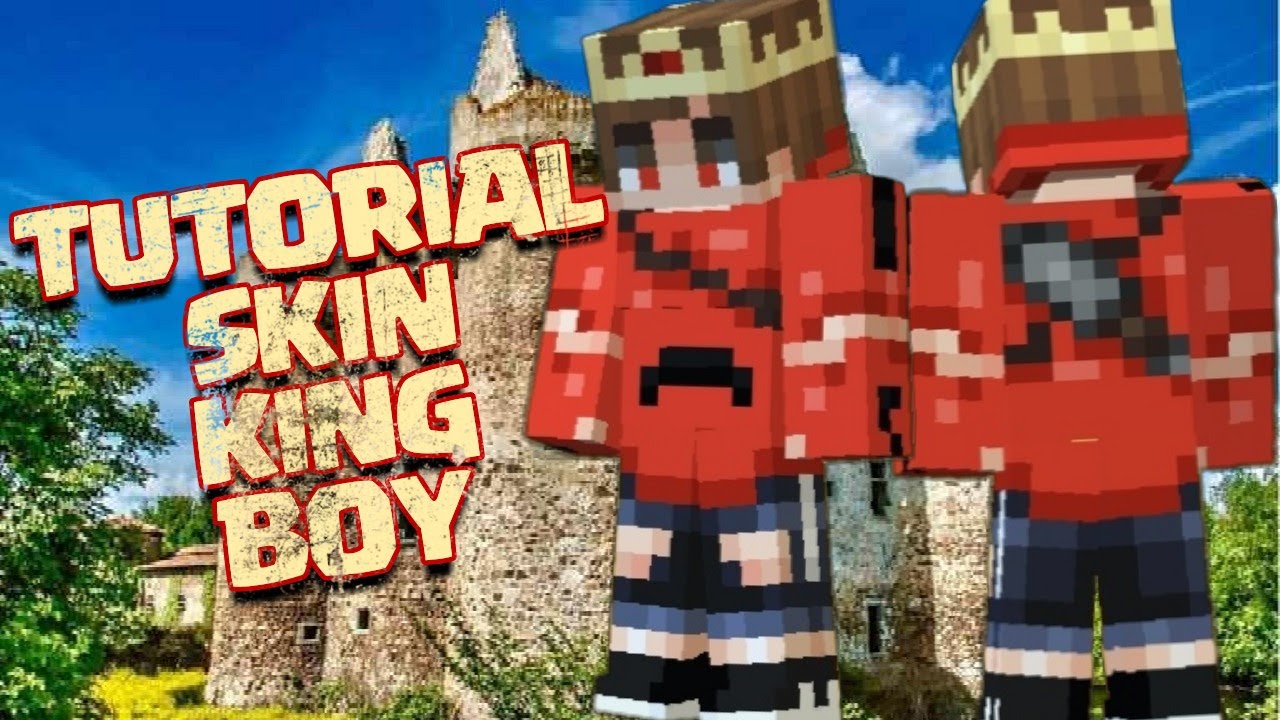 TUTORIAL: Skin King Boy (Pixel Gun 3D) - Free Copy 👑 - YouTube