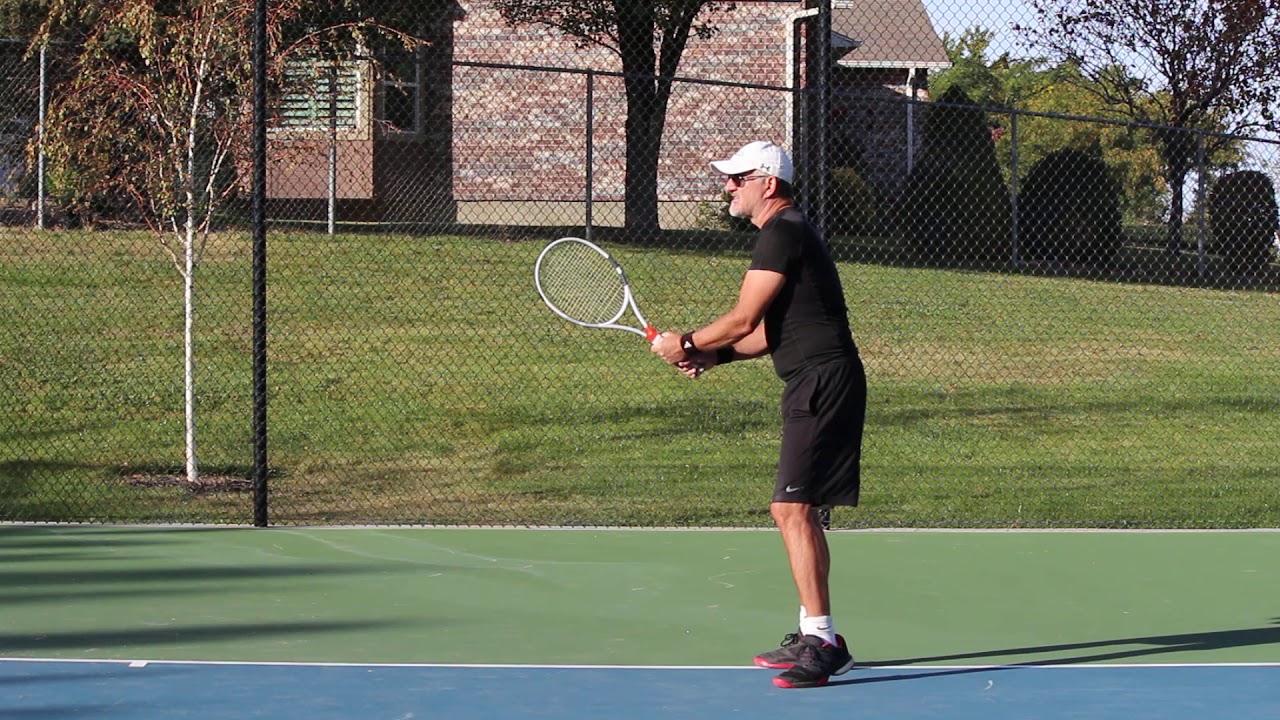 Tennis Lesson- ADD HUGE POWER & SPIN - TWO HAND BACKHAND RACQUET DROP ...