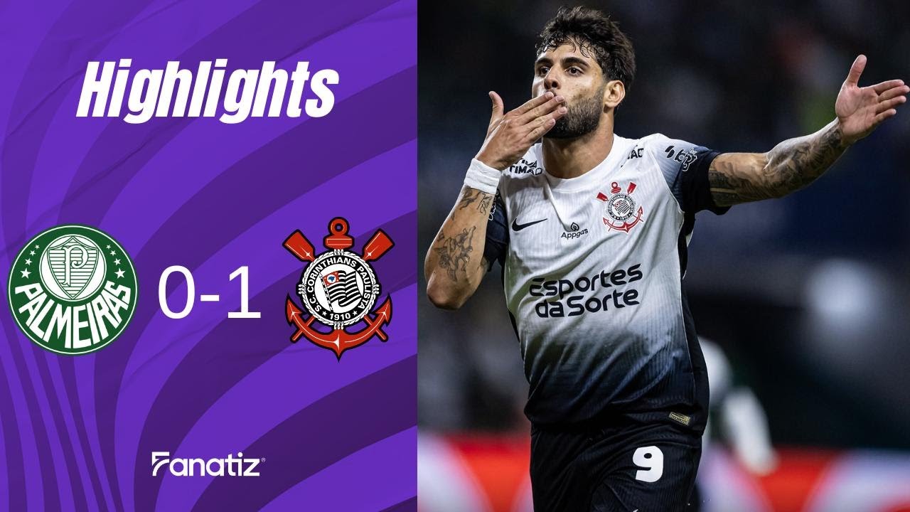 Palmeiras vs. Corinthians 0-1 | Highlights | Paulistao 2025 - YouTube