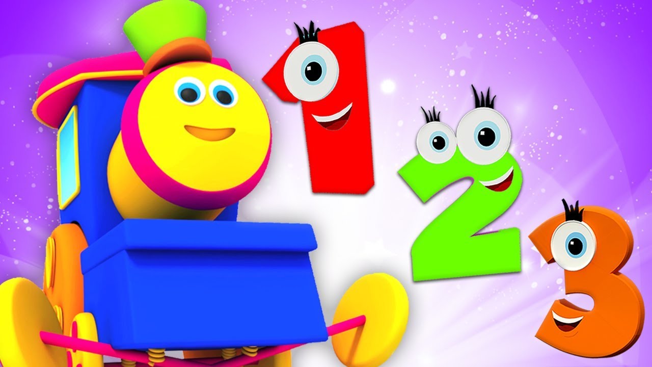 nombor pengiraan | nombor lagu | Bob Counting Numbers | Bob The Train ...