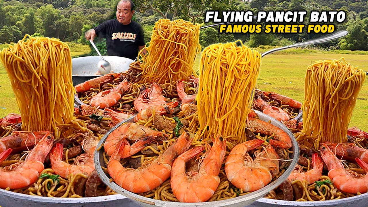 SIKAT NA PANCIT BATO NG BICOL with a TWIST! Flying Pancit Bato! - YouTube