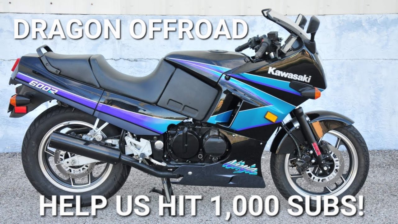 Help Us Hit 1,000 Subs! Fixing '93 Ninja 600R Motorcycle - YouTube