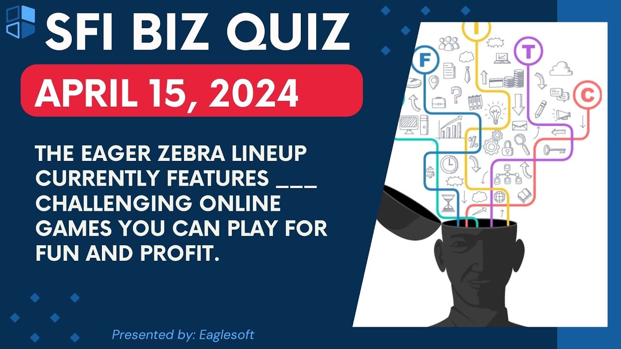 The Eager Zebra lineup currently features ___ challenging online games ...