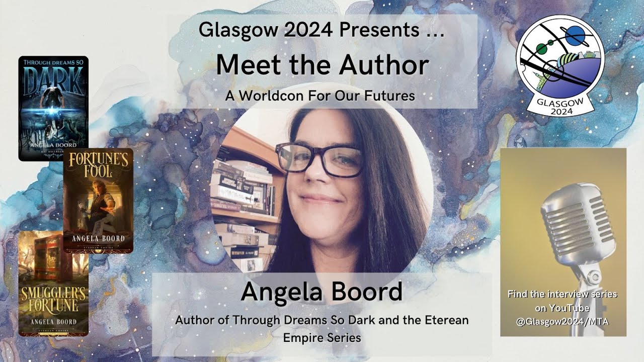 Meet the Author - Angela Boord (Interviewed by A.M. Justice) - YouTube