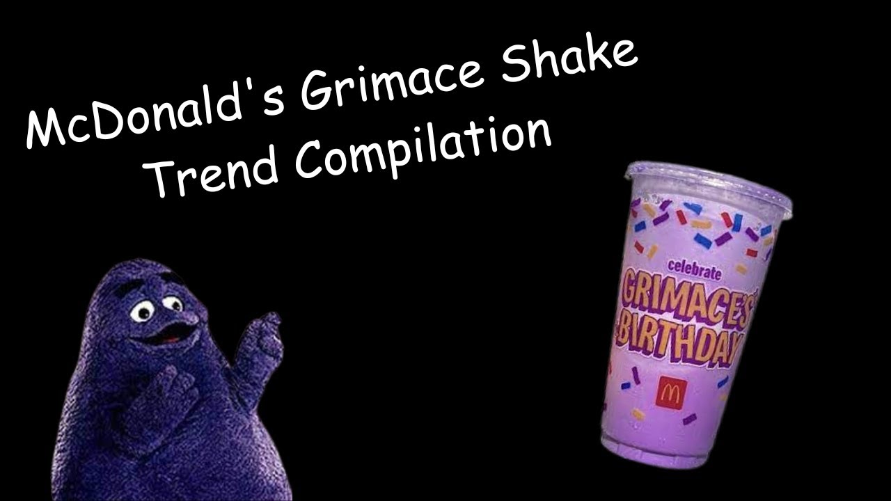 McDonald's Grimace Shake Trend Compilation - YouTube