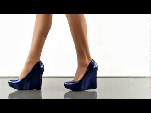 Fernanda in Blue Metallic JustFab