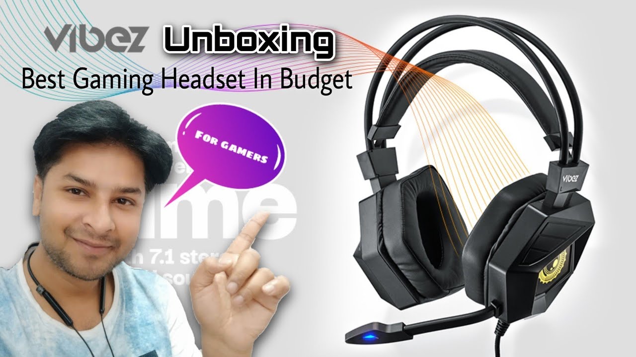 Gaming Headphones Under 2000 | Vibez Ninja Gaming Headset | Budget ...