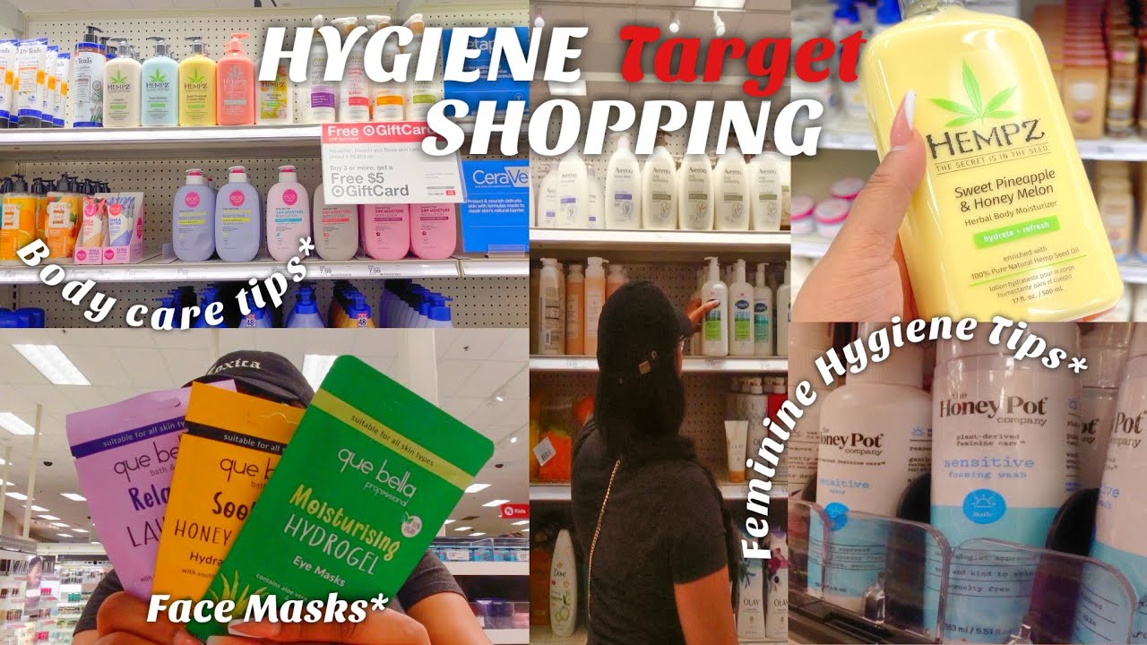 COME HYGIENE SHOPPING WITH ME AT TARGET | NEW FINDS+SKIN CARE+FEMININE ...