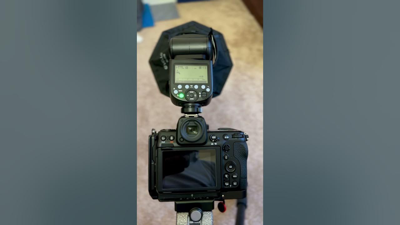 Focus Stacking with Nikon Z8 and Godox V1n - YouTube