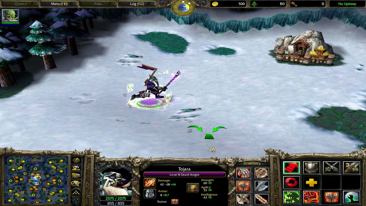 WC3 Classic: Orc Death Knight - YouTube