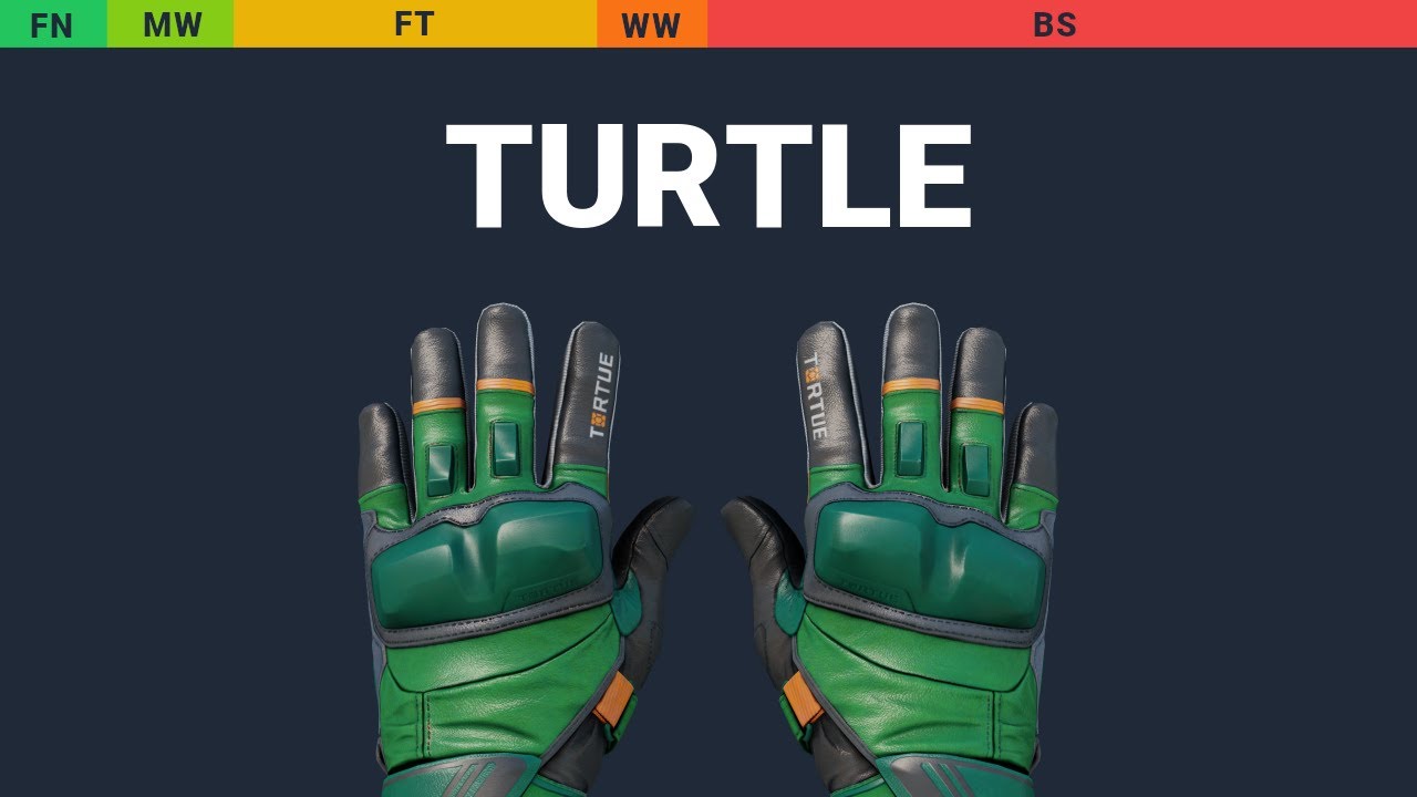 Moto Gloves Turtle - Skin Float And Wear Preview - YouTube
