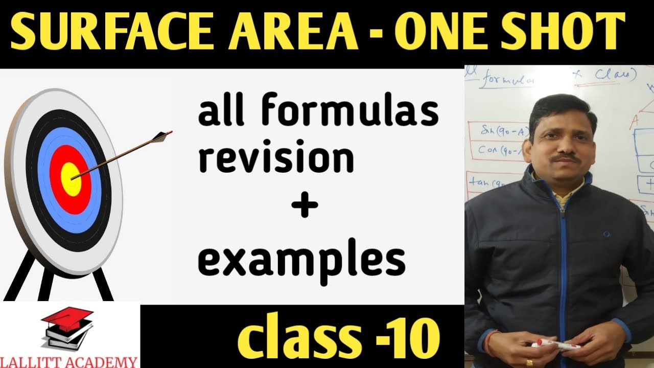 Surface Area and Volume All Formulas | Class 10th | Chapter 13 ...