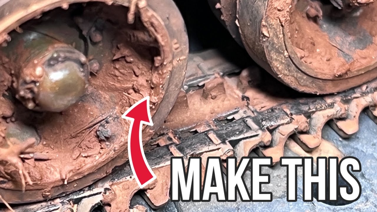 Make MODEL MUD / DIRT with basic materials CHEAP! #vietnamwar #mud ...