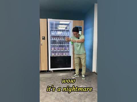 Micron smart Elevator vending machine, no need to bend down, no ...